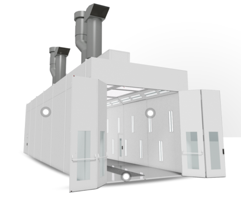 Spraytech Truck Spray Booths, Large Equipment | Pacifc Spray Booths