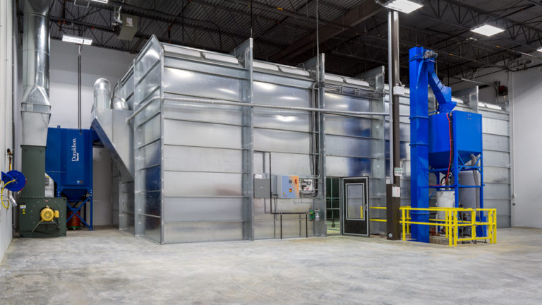 Sandblasting Booth | Pacific Spray Booths